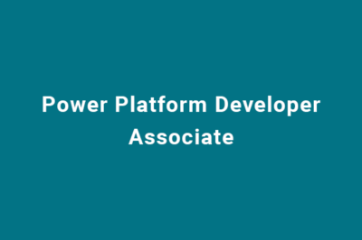 PL-400 Power Platform Developer Associate - Times School of Higher ...